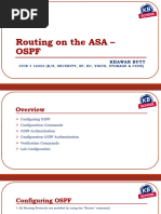 6.3.7 Packet Tracer - Configure OSPF Authentication - ILM | PDF | Router (Computing) | Network ...