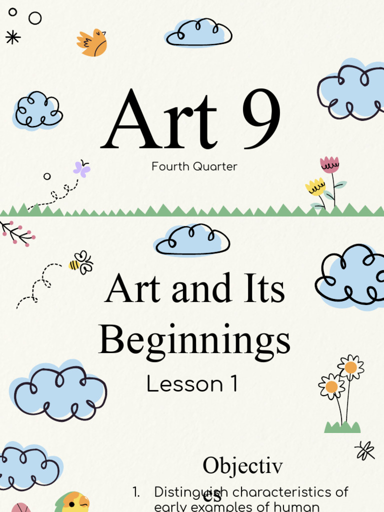 L1 Art and Its Beginnings.. | PDF