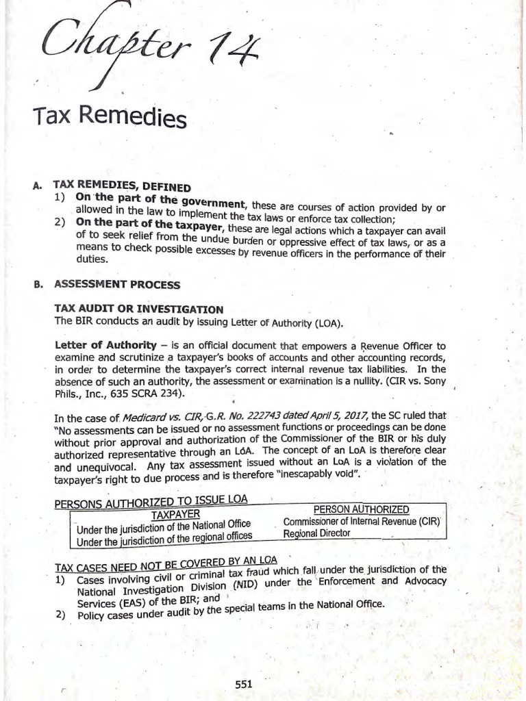 Chapter 14 - Tax Remedies | PDF | Value Added Tax | Taxes