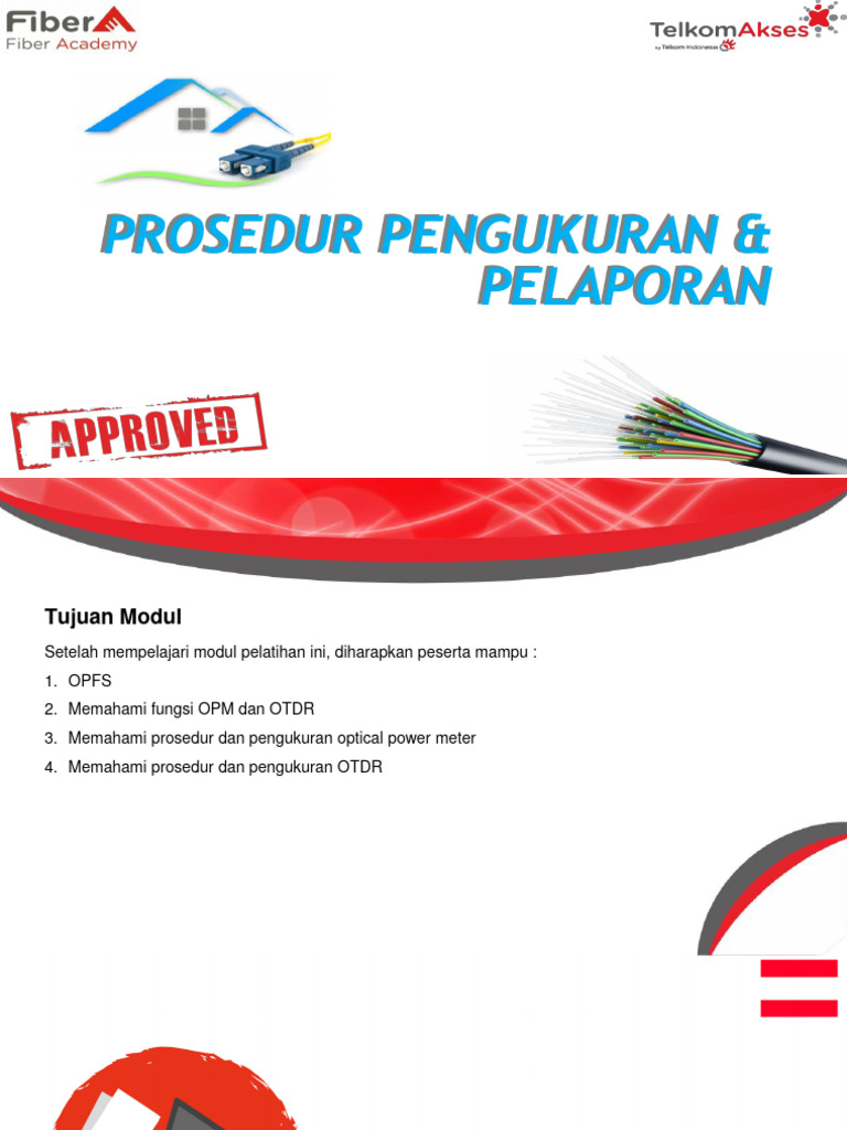 Prosedur Pengukuran OPM dan OTDR | PDF | Komputer