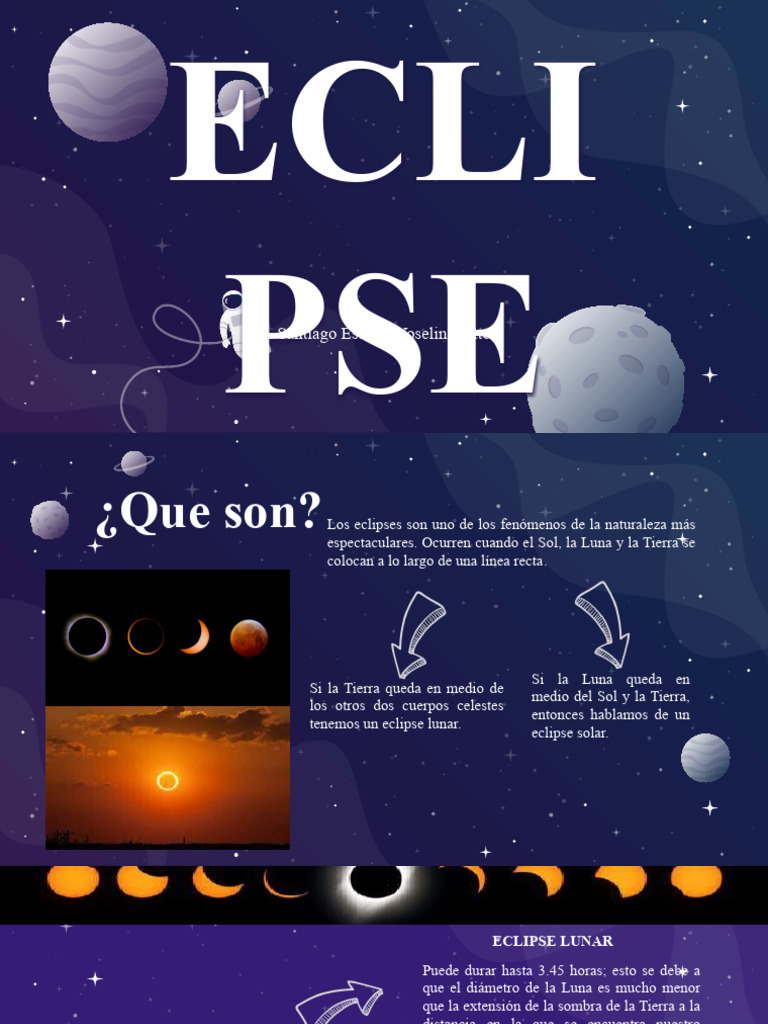 Tarea 2 Eclipse YISE | Descargar gratis PDF | Eclipse solar | Eclipse