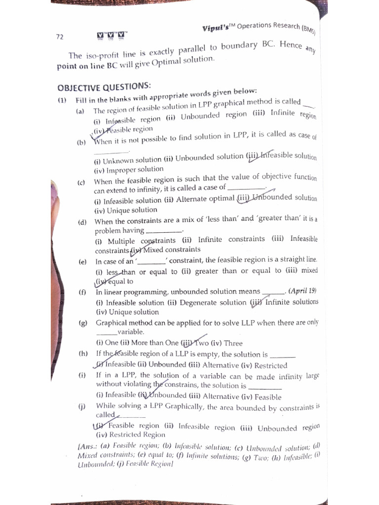 Operations Research Objectives | PDF | Mathematical Optimization | Linear Programming