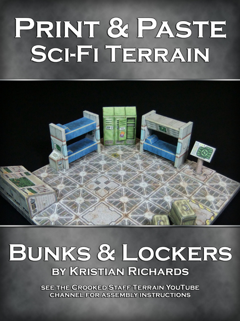 print_paste_dungeon_79_Bunks_and_Lockers | PDF