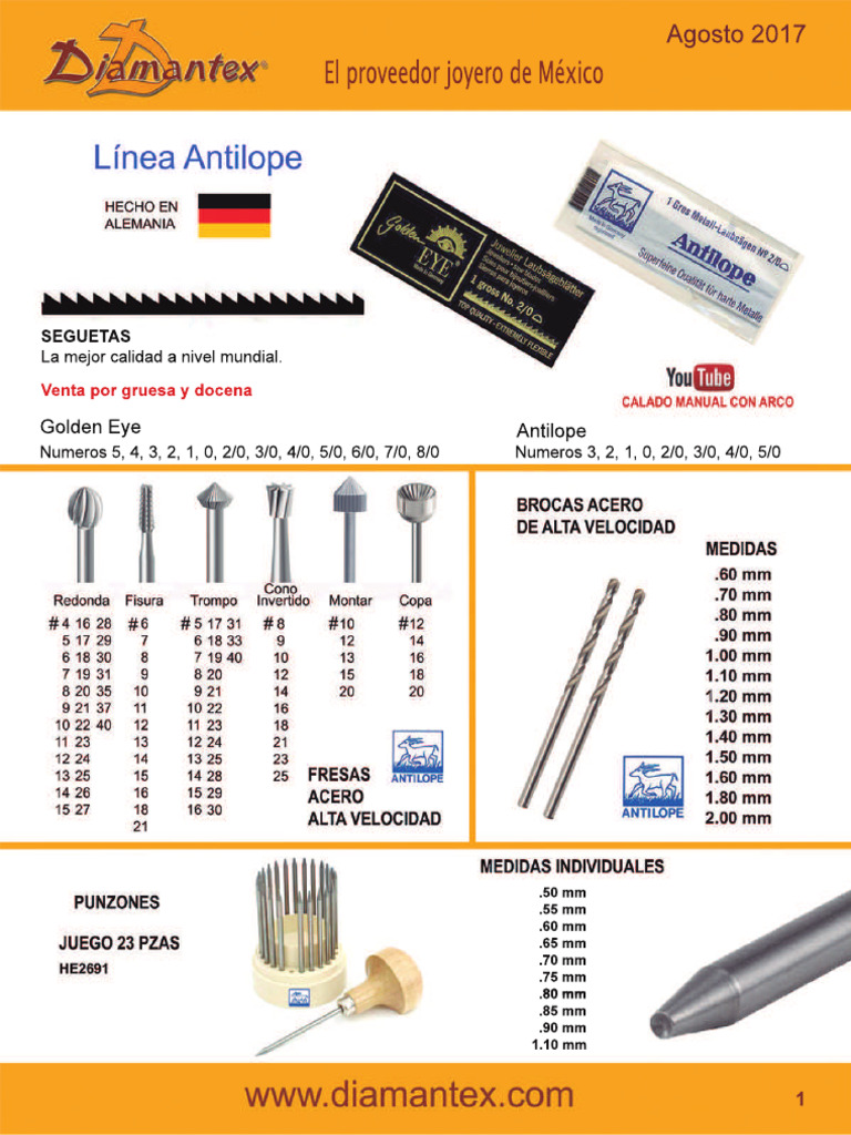 Folleto Diamantex 2017 Compressed | PDF