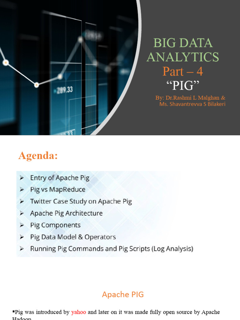 Module 4 - Pig | PDF | Apache Hadoop | Map Reduce