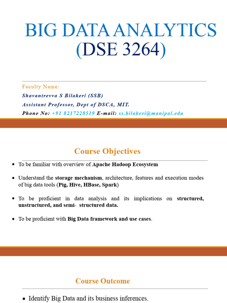 Module 1 | PDF | Apache Hadoop | Big Data