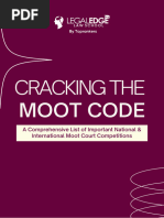 Moot Court Oral Argument Script Guide | PDF | Public Sphere | Common Law
