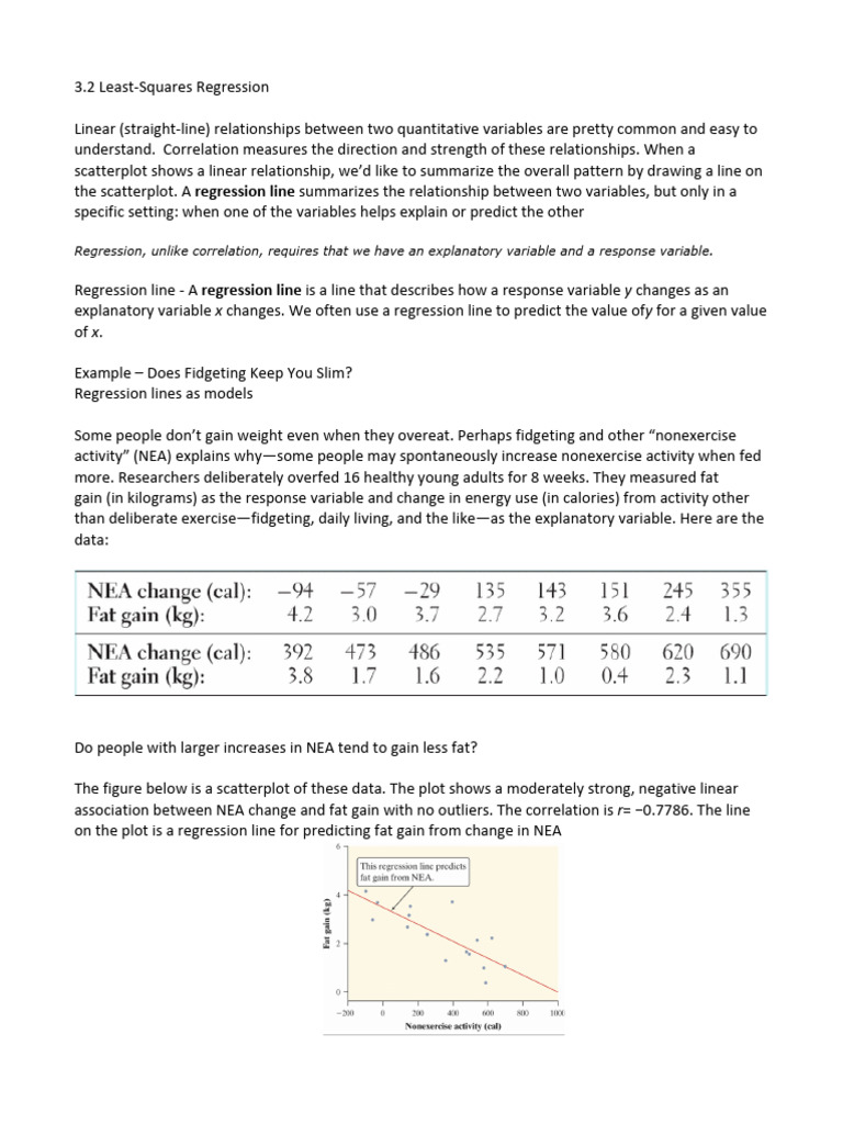 Linear Regression Analysis Guide | PDF | Errors And Residuals | Regression Analysis