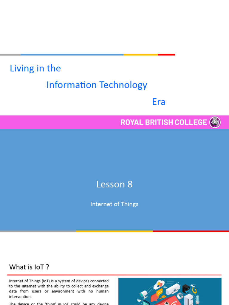 Lesson 8 | PDF | Internet Of Things | Computer Security