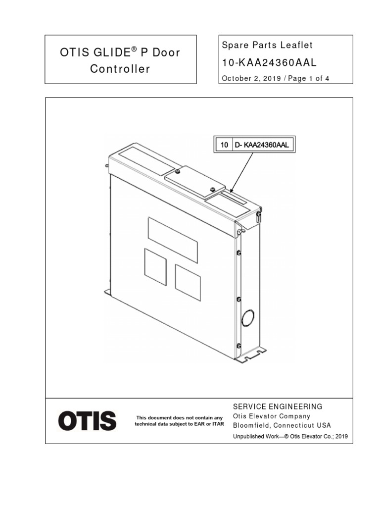 OTIS GLIDE® P Door | PDF | Computing
