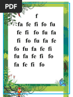 ABAKADA Pantig Examples | PDF