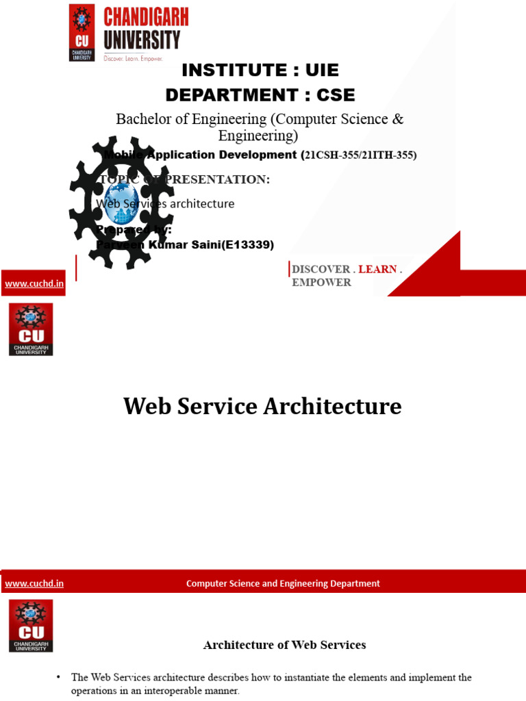 Lecture 2.3.1 | PDF | Web Service | World Wide Web