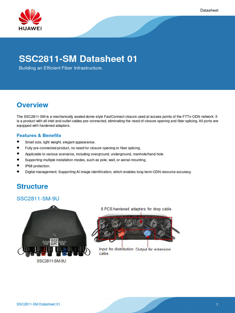 SSC2811-SM Datasheet 01 | PDF | Optical Fiber | Personal Computers