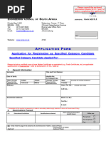 ECSA Candidate Registration Application Form | PDF | Cheque | Banks
