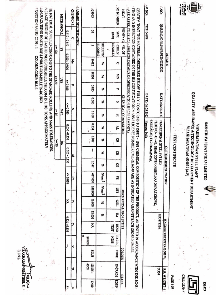 Dowel Bar MTC | PDF