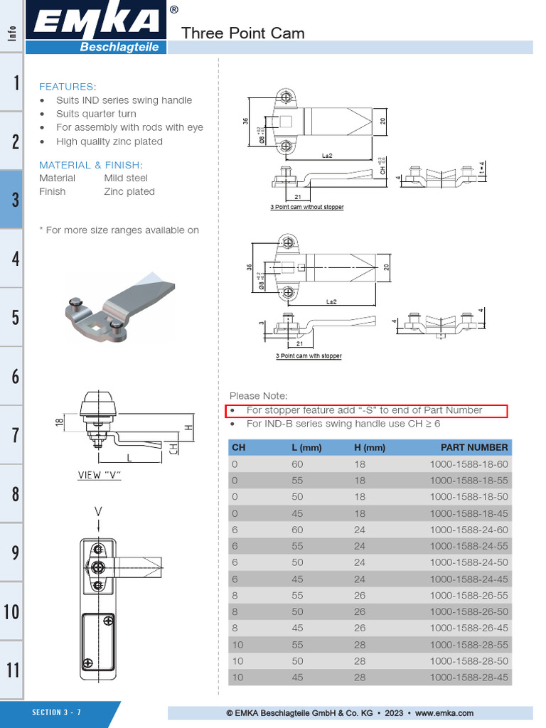 #EMKA-PACIFIC 2023 Catalogue - 1000-1588-H-L | PDF | Metals