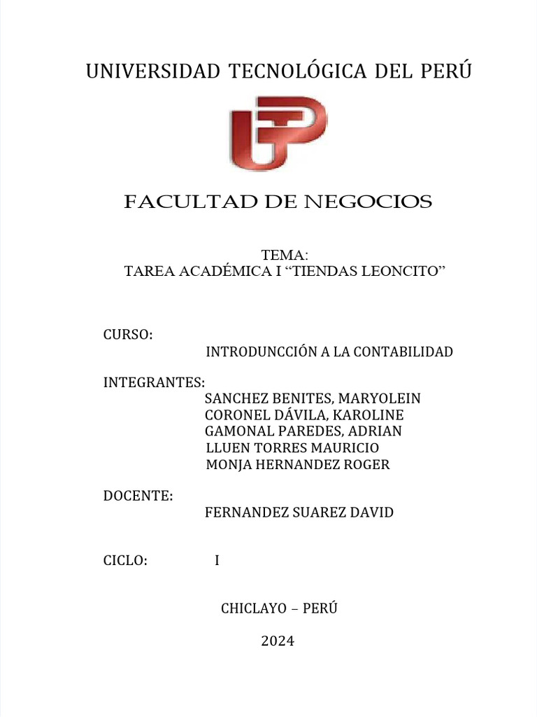 Caratula Utp 2 | PDF