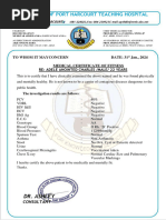 Medical Report Format | PDF