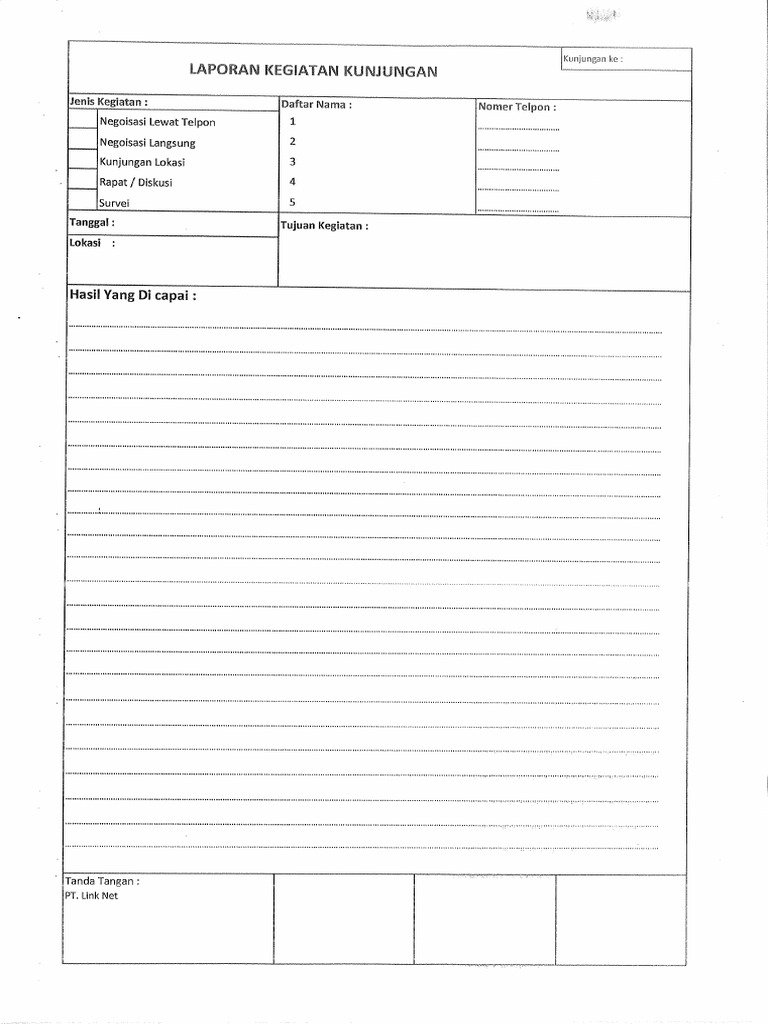 Form Ba Survey Lapangan | PDF
