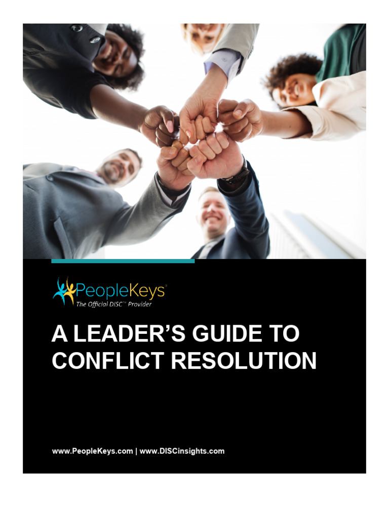 Ebook - A Leaders Guide To Conflict Resolution | PDF | Conflict Resolution | Social Psychology