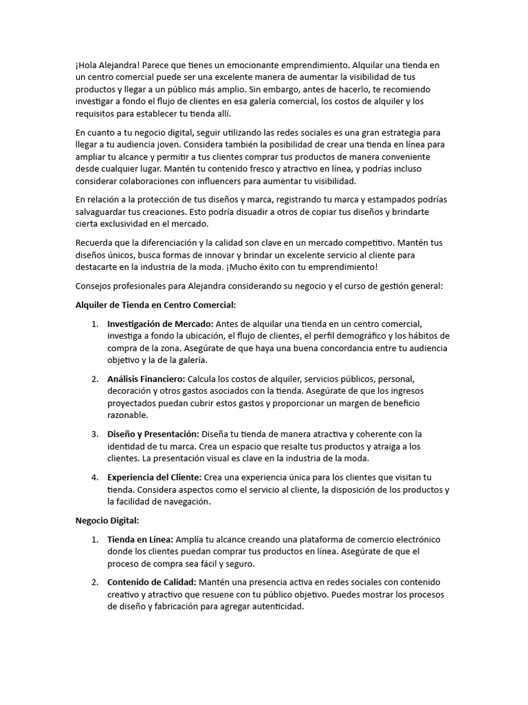 Consejos gg2 | PDF | Marca | Las compras en línea