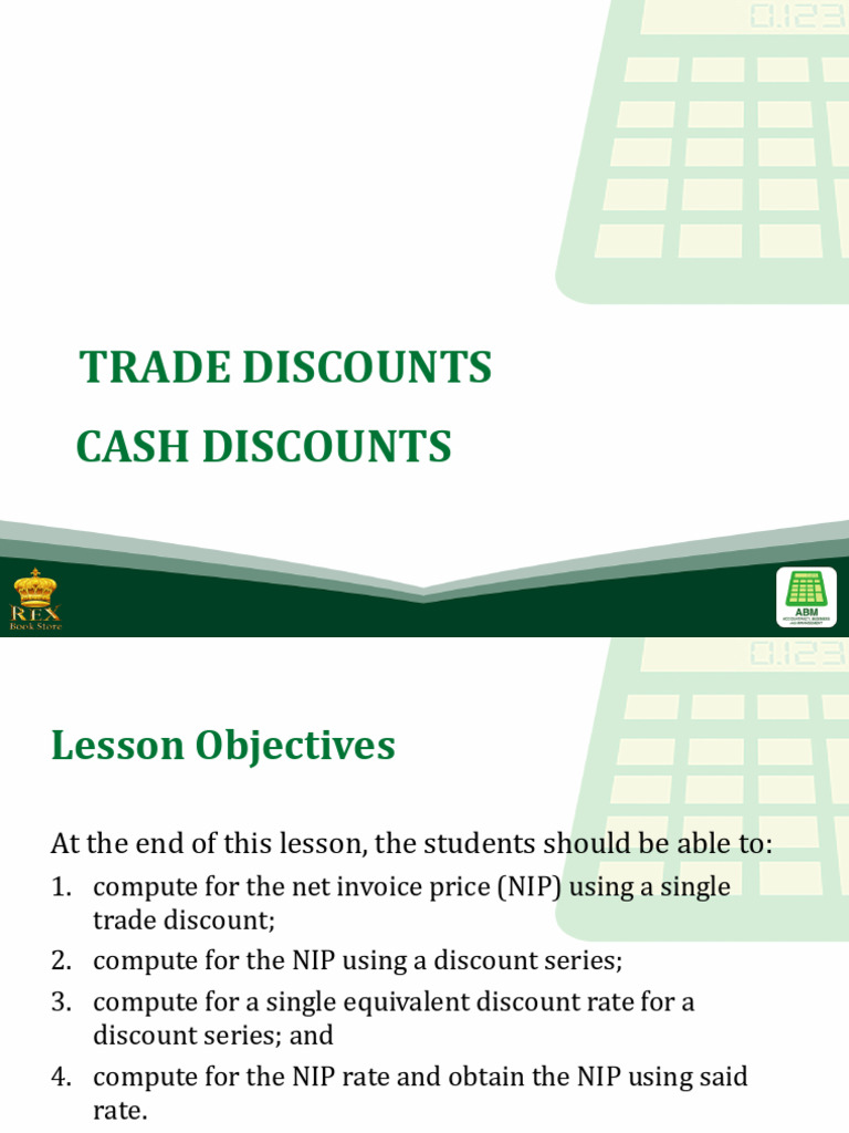Discount Calculations Guide | PDF | Discounting | Discounts And Allowances