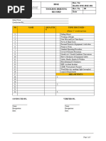 Ground Fault Circuit Interrupters (GFCI) Inspection Log | PDF
