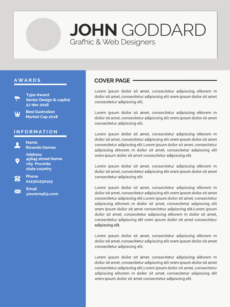 Cover Letter | PDF Cover Letter | PDF