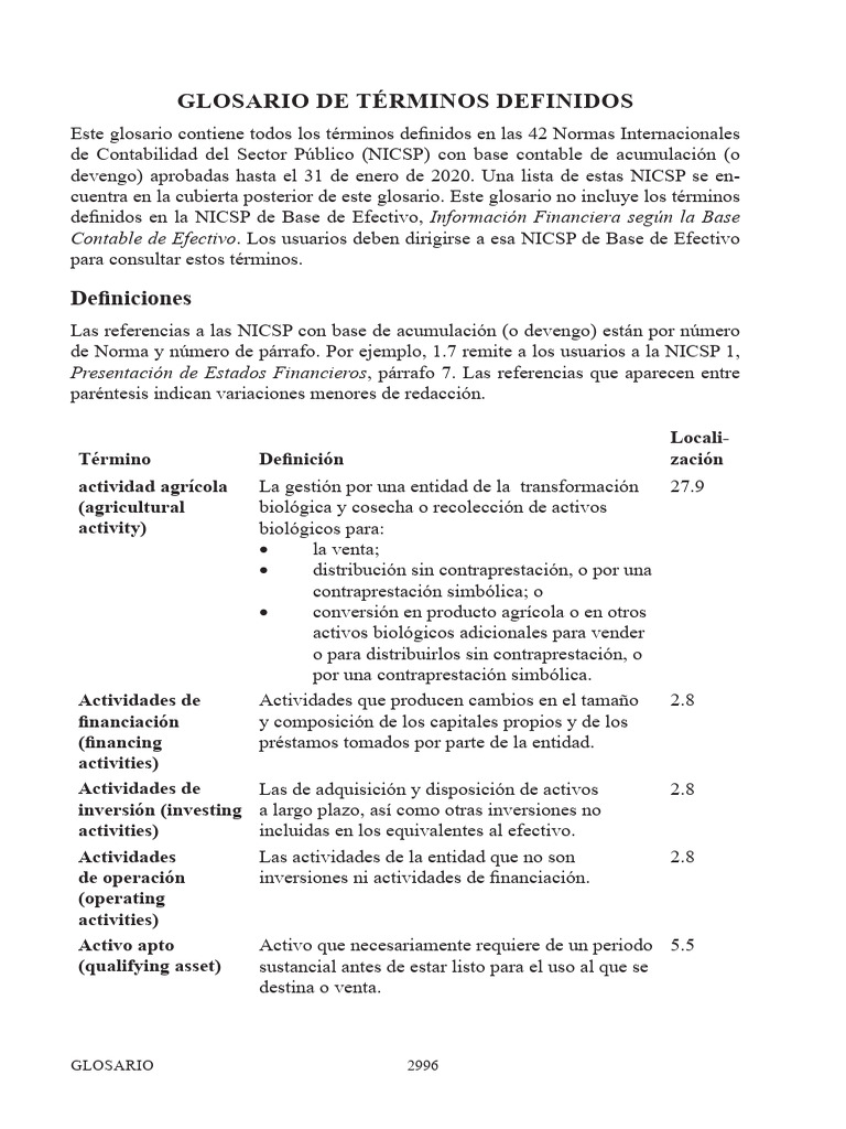 Glosario Terminos 25052021 | PDF | Contabilidad | Presupuesto