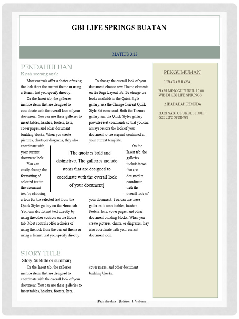 Warta Mingguan | PDF | Page Layout | Computing Warta Mingguan | PDF | Page Layout | Computing