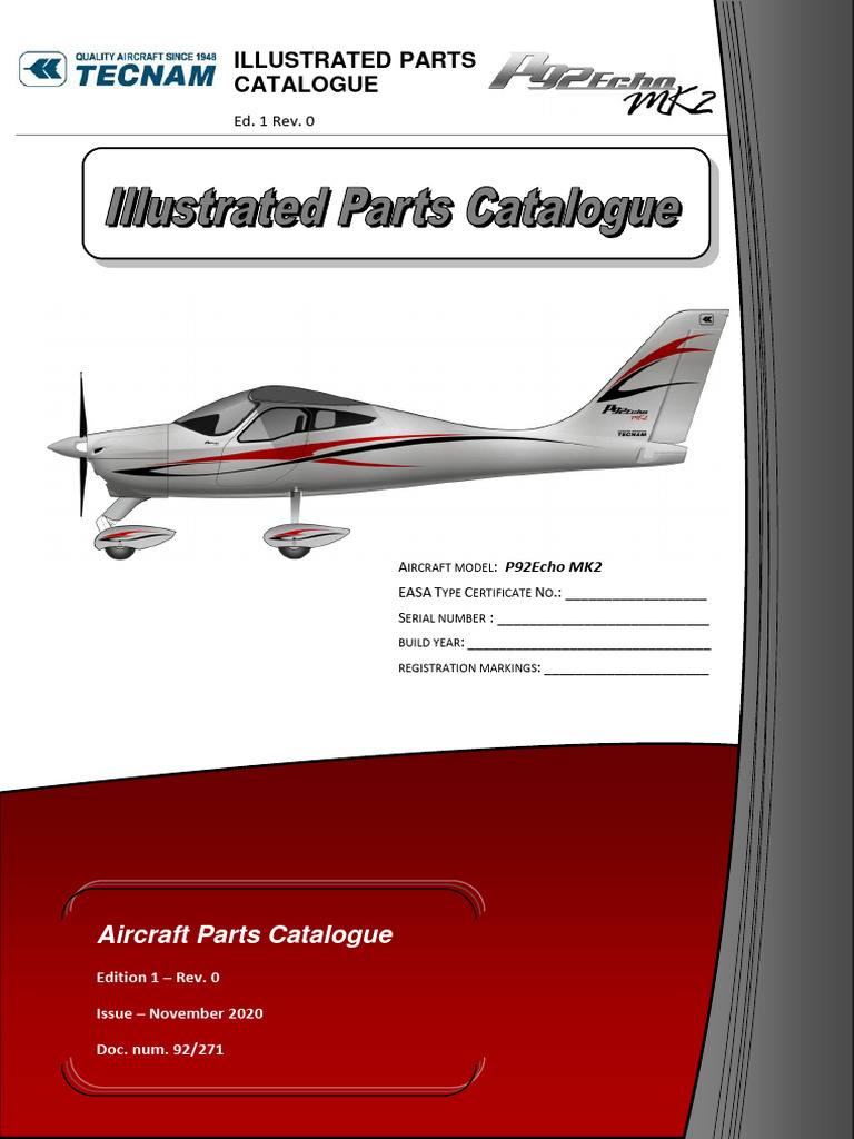 P92 Echo MK II | PDF | Landing Gear | Flight Control Surfaces