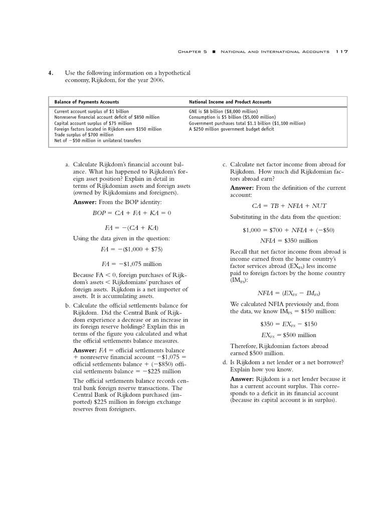 Answer To In-Class Problem-Rijkdom | PDF | Balance Of Payments ... Answer To In-Class Problem-Rijkdom | PDF | Balance Of Payments ...