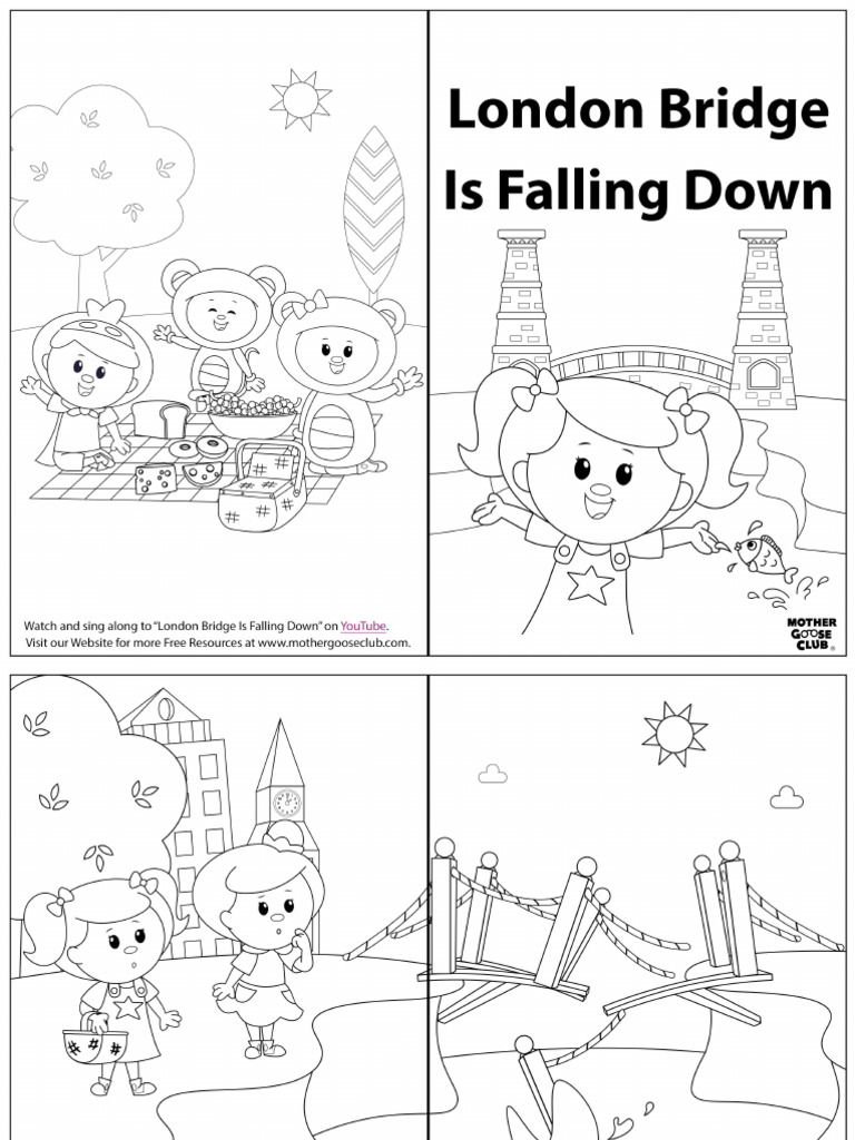 London Bridge Is Falling Down Mini Book | PDF