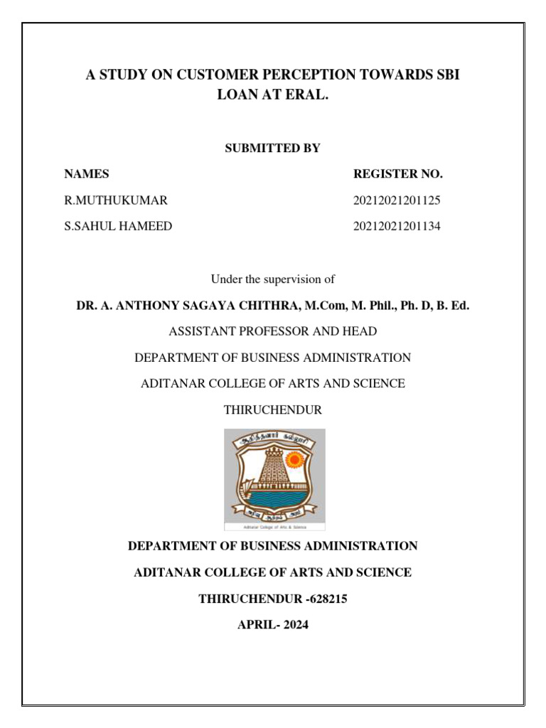 Sbi Project | PDF | Banking | Financial Services