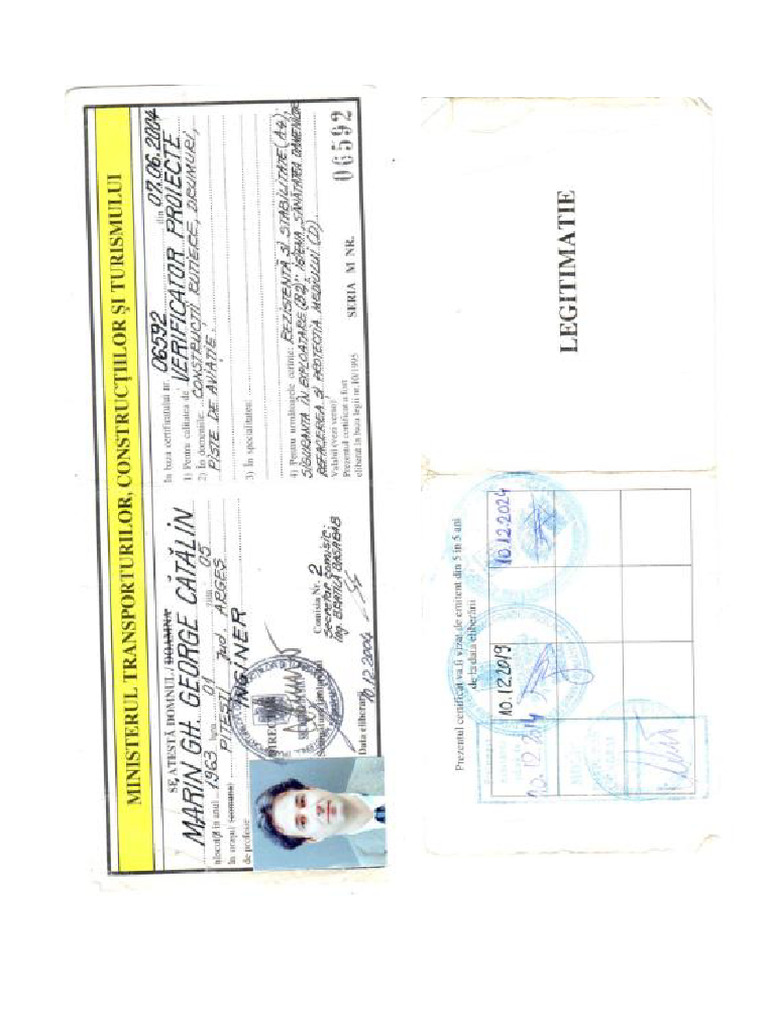 Legitimatie Verificator 2019-2024 | PDF