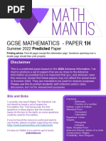 BICEN Maths Equation Revision Sheet | PDF | Trigonometric Functions | Sine