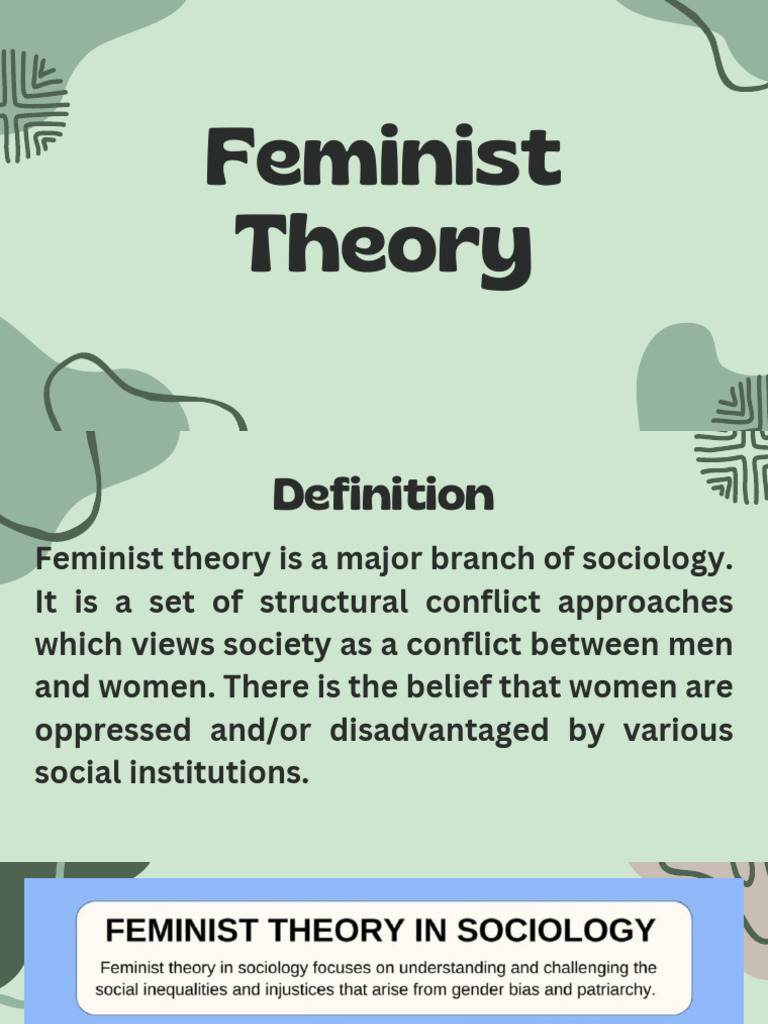 Feminist Theory | PDF | Gender Studies | Feminism