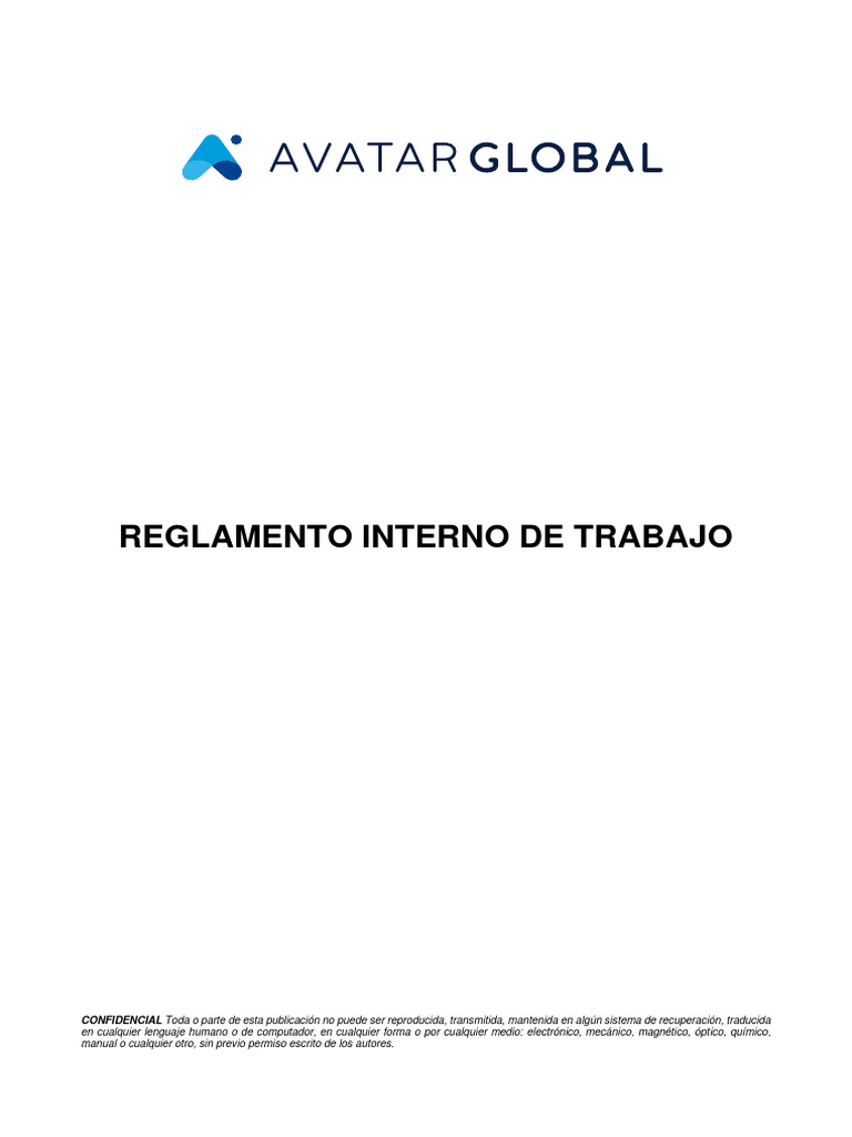 Reglamento Interno de Trabajo | PDF | Derecho laboral | Business