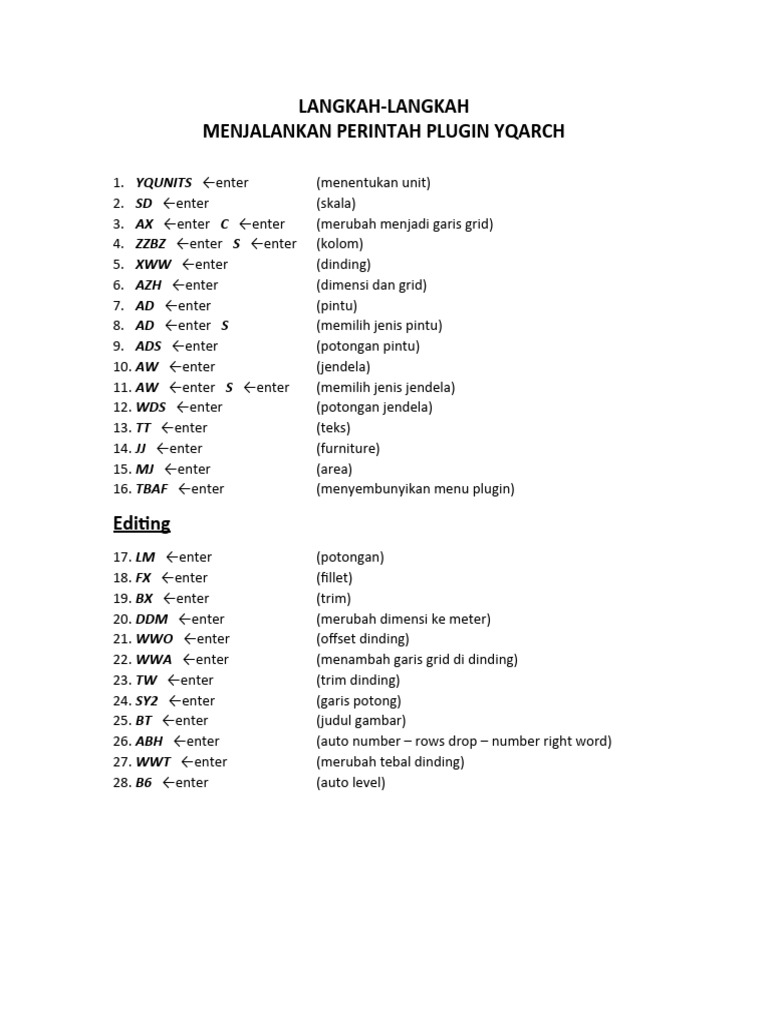Yqarch - Autocad | PDF | Sains & Matematika | Komputer