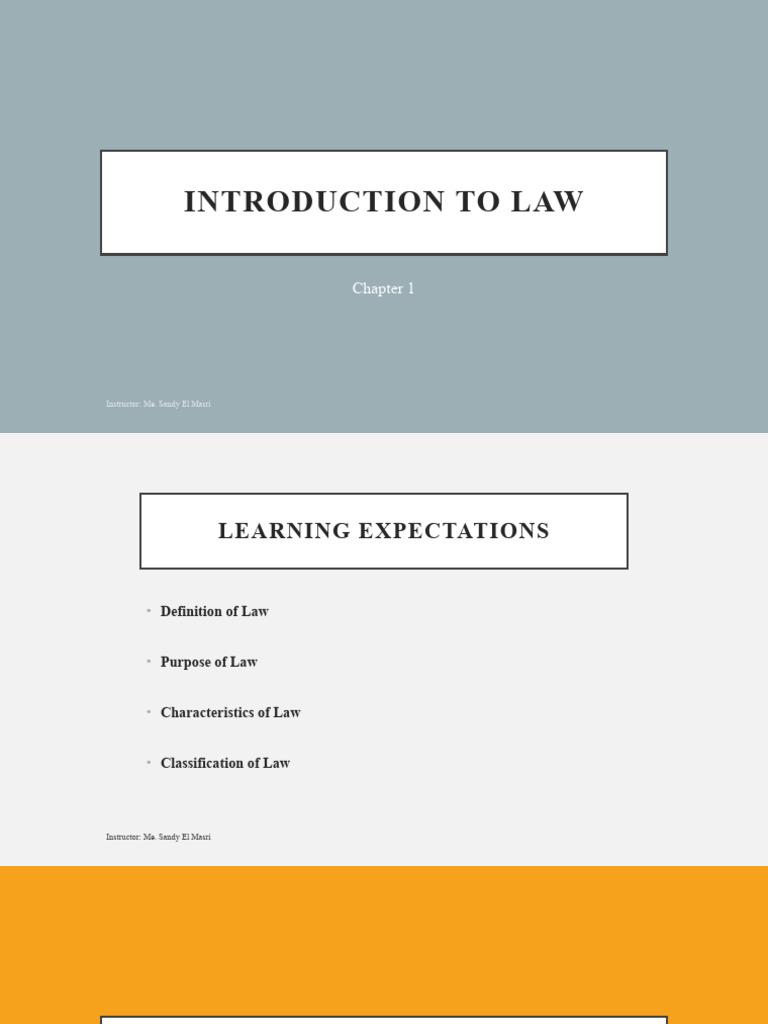Chapter 1 - Introduction To Law | PDF | Equity (Law) | Legal Remedy