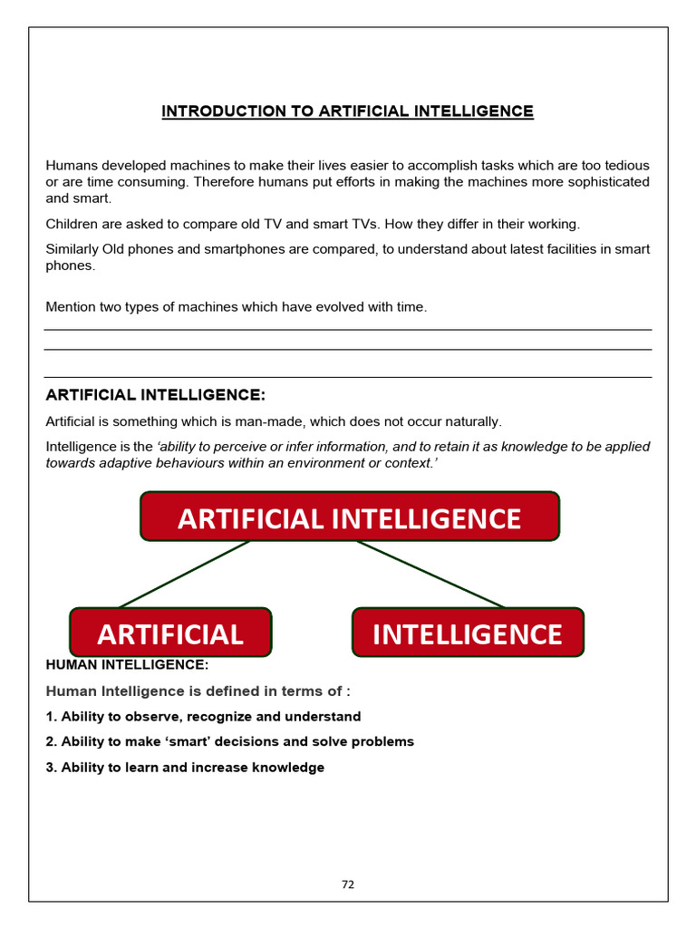 Understanding Artificial Intelligence Basics | PDF | Machine Learning | Artificial Intelligence