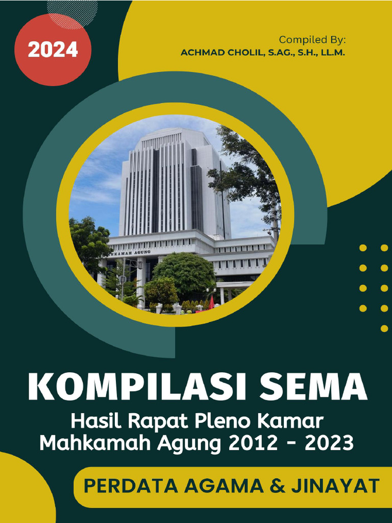 (2024) - Kompilasi SEMA Kamar Agama | PDF
