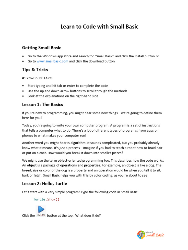 Level1 | PDF | Computer Program | Programming