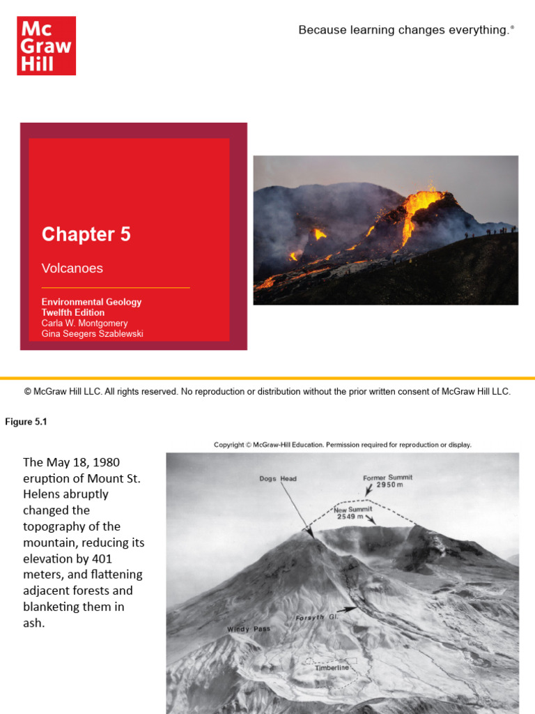 CH 5 Slides Volcanoes Fall 2023 GEOL 1005 | PDF | Magma | Volcano