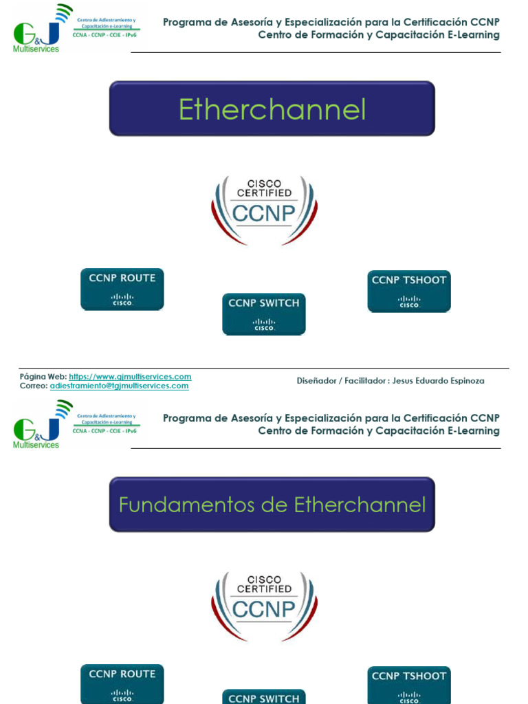 CCNP SWITCH Cap-6 Etherchannel v.1.0 | Descargar gratis PDF ...