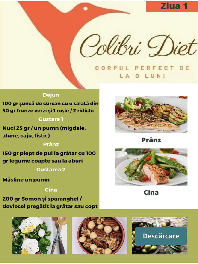 Diet A Colibri 1 | PDF