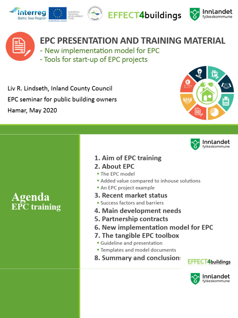 2 EPC Presentation and Training Material 6 | PDF | Efficient Energy Use | Building Automation