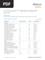 CYCOLOY™ Resin - C1200HF - Asia - Technical - Data - Sheet | PDF ...