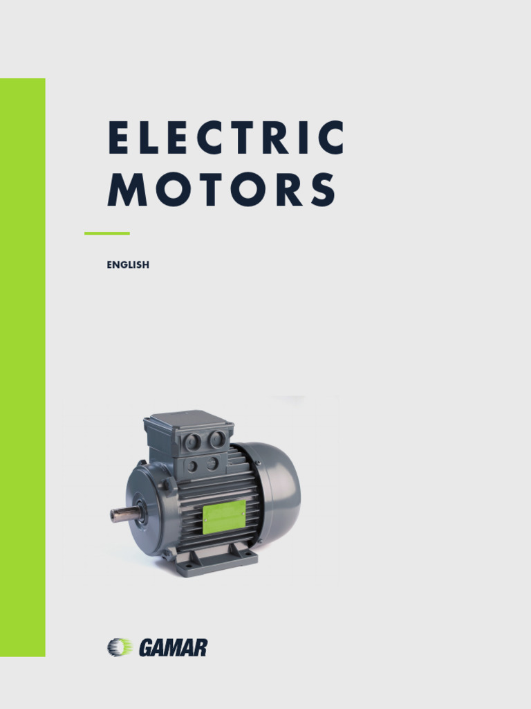 GAMAR Motors 2019 Rev1 EN | PDF | Electric Motor | Electromagnetism