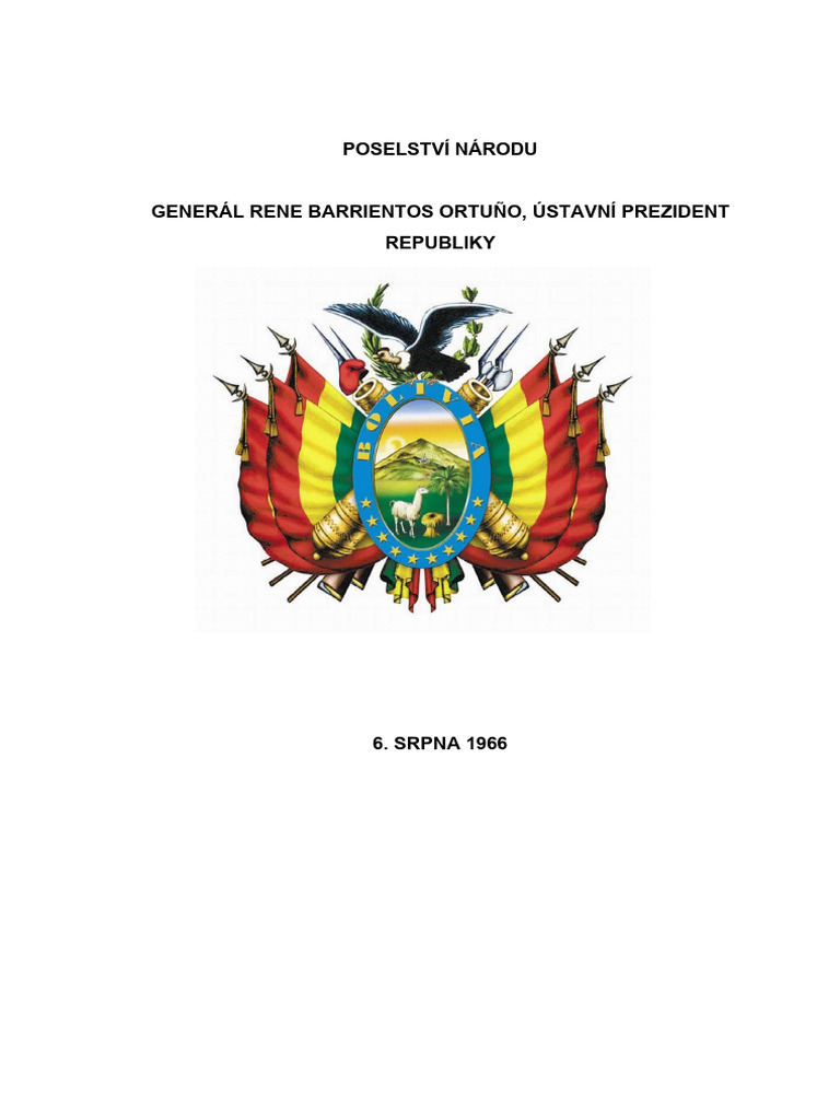 GRAL-RENE-BARRIENTOS-1966 Cs | PDF